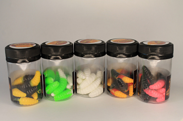 Силиконовая приманка для форели Maggot TROUT RUBBER ultra soft - купить ...