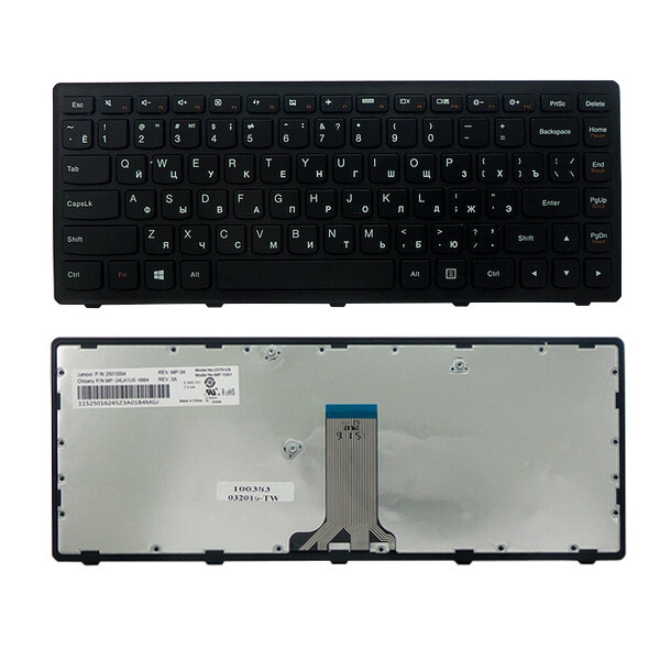 Клавиатура для Lenovo IdeaPad Flex 14, Flex 14D (T5E1-RU, 9Z.NAASW.L0R ...