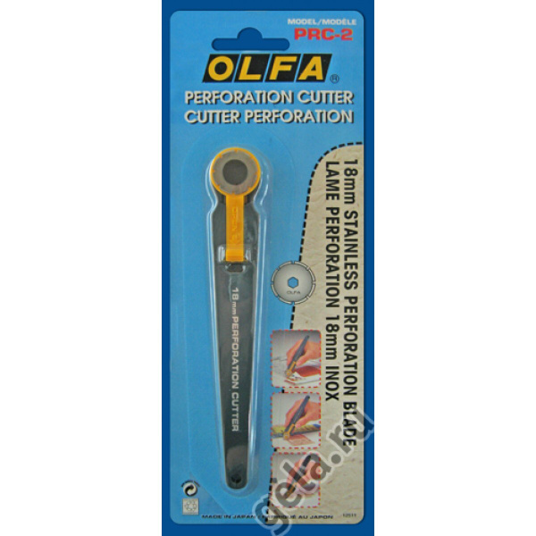 Дисковый нож для создания перфорированных линий, 18 мм чёрный 18 мм OLFA PRC-2 - купить с ...