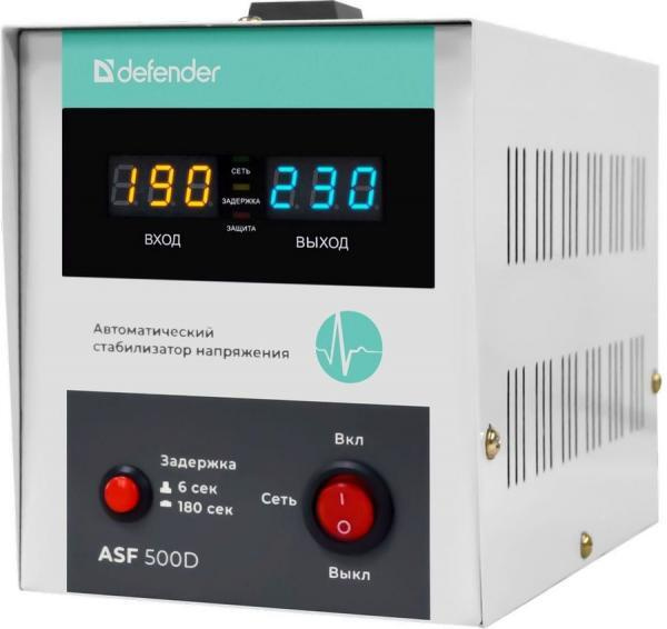 Стабилизатор напряжения Defender ASF 500D купить по низкой цене с ...