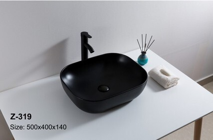 Раковина Zandini Z-319-320x50 см, черный матовый купить по доступной цене с доставкой в интернет ...