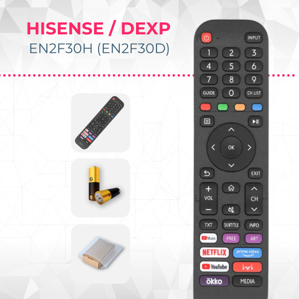 Пульт ДУ pduspb EN2F30H - купить по выгодной цене в интернет-магазине OZON (600076396)