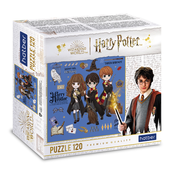 Пазлы Premium Hatber 120 элементов А5ф 150х150мм -Гарри Поттер- - купить с доставкой по выгодным ...