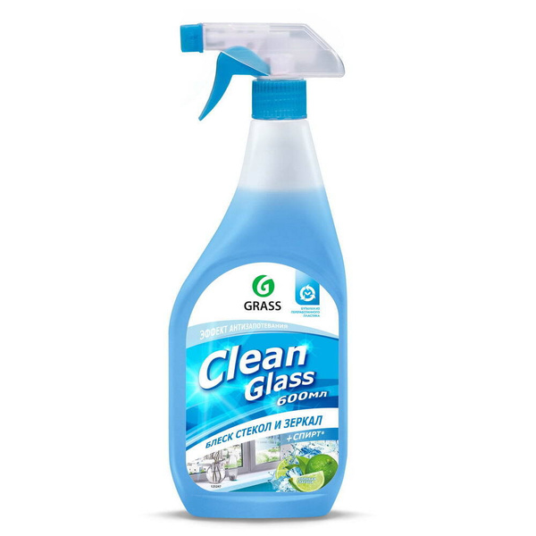 Очиститель стекол GraSS Clean Glass Голубая лагуна 600 мл - купить с ...