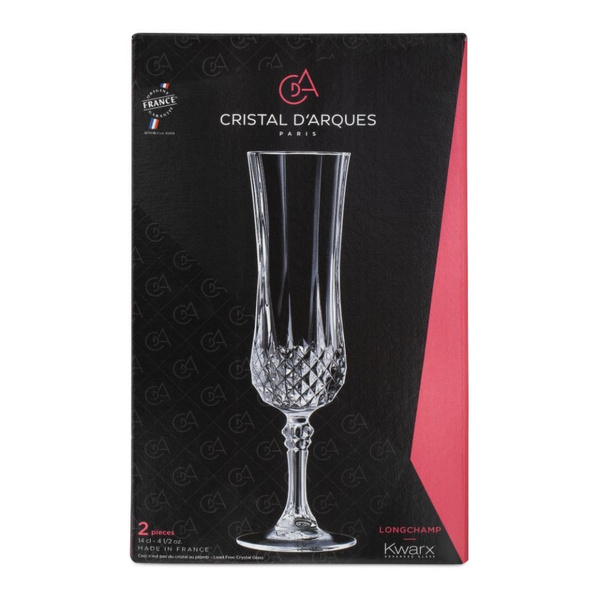 Набор бокалов Cristal D'Arques для шампанского, 140 мл - купить по ...