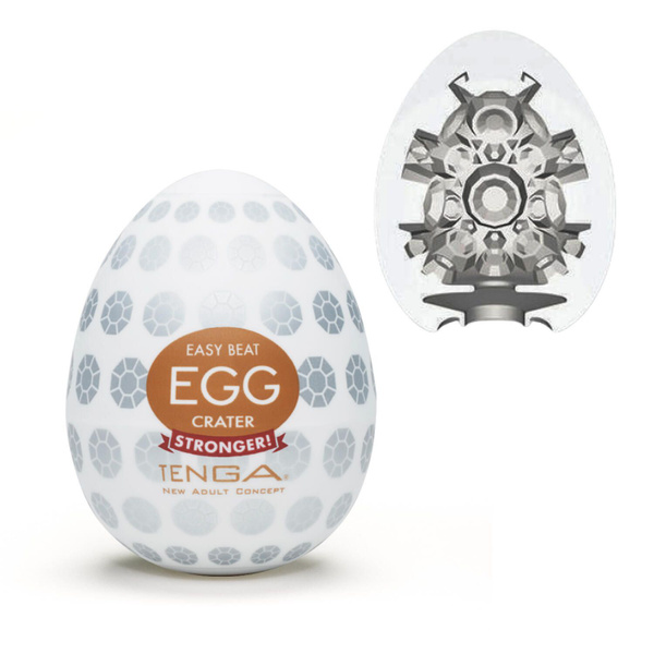Мастурбатор Tenga Egg Crater - купить с доставкой по выгодным ценам в интернет-магазине OZON ...