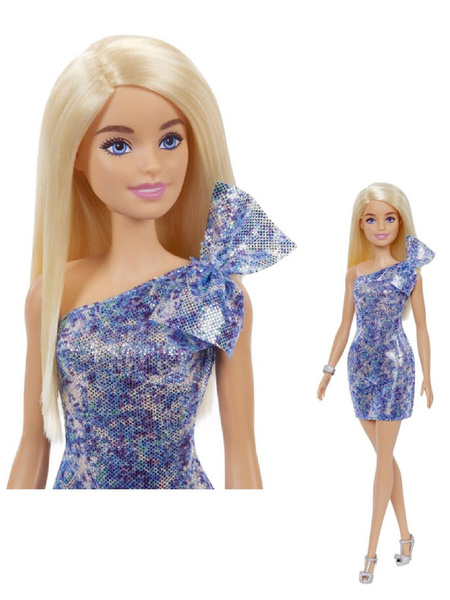 Кукла Барби Шиммер в голубом платье Barbie GRB32 - купить с доставкой ...