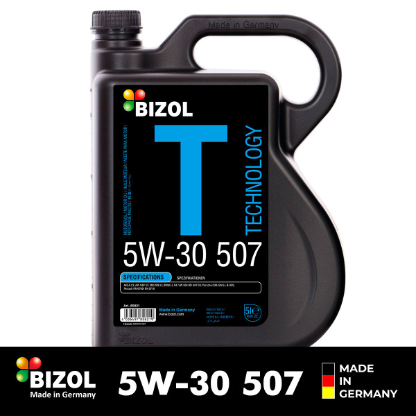 Масло моторное BIZOL 5W-30 Синтетическое - купить в интернет-магазине ...