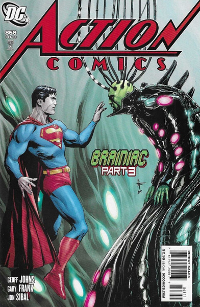 Action Comics. Superman Vol.1 №868 (Brainiac. Part III). США Октябрь ...