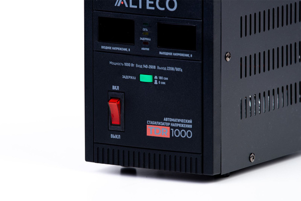 Автоматический стабилизатор напряжения Alteco TDR 1000, арт. 49089 купить по низкой цене с ...