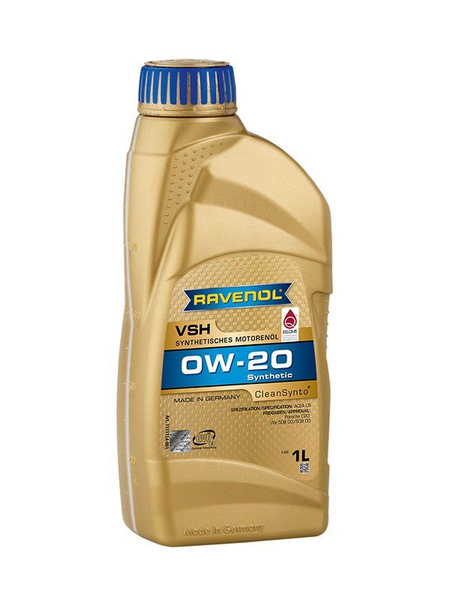 Масло моторное RAVENOL 0W-20 Синтетическое - купить в интернет-магазине OZON (776379984)