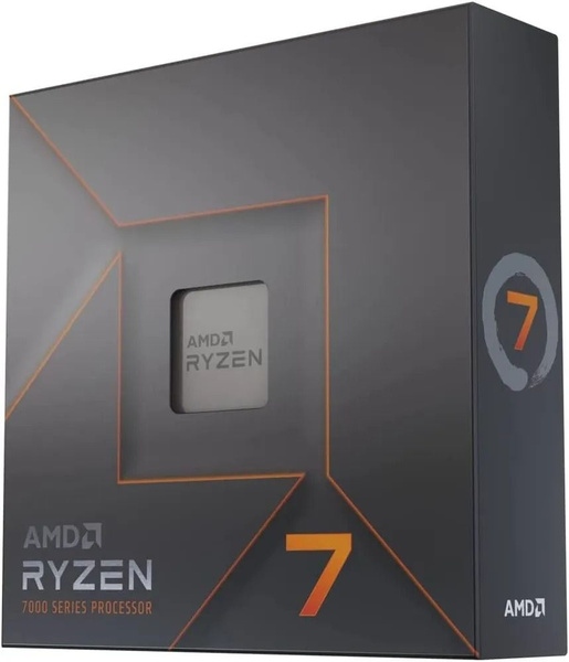 Процессор AMD HJRyzen 7 7700X BOX Ryzen 7, BOX (без кулера), 8 яд., 4.5 ...