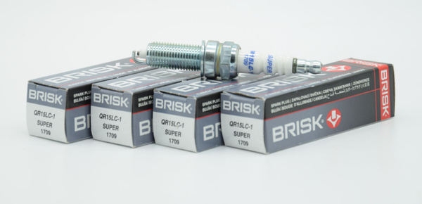 Комплект свечей зажигания BRISK QR15LC1_4 - купить по выгодным ценам в ...