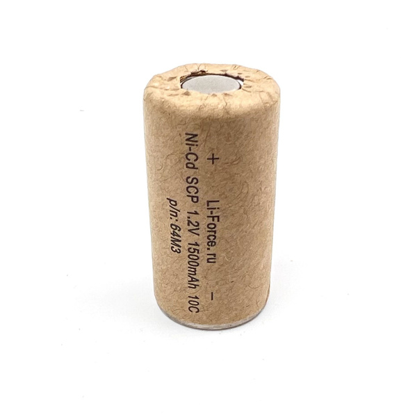 Аккумулятор никель-кадмиевый Ni-Cd 1.2V, SC, 1500 mAh, 10C - купить с доставкой по выгодным ...