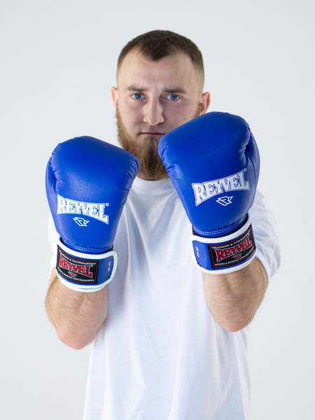 Боксерские перчатки Reyvel винил 80, 18 - купить по низким ценам в интернет-магазине OZON ...