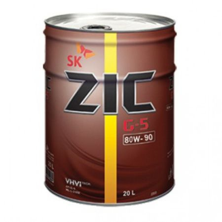 ZIC Масло трансмиссионное 80w90 син. G-5 20л (GL-5) - купить по ...