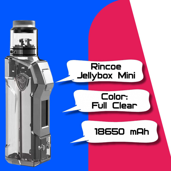 Набор Rincoe Jellybox Mini 80 Kit, Full Clear, 1 шт., без жидкости ...