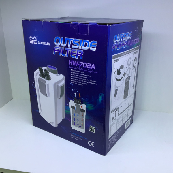 Фильтр внешний SUNSUN HW-702A до 300л , 24W 1000л/ч - купить с доставкой по выгодным ценам в ...