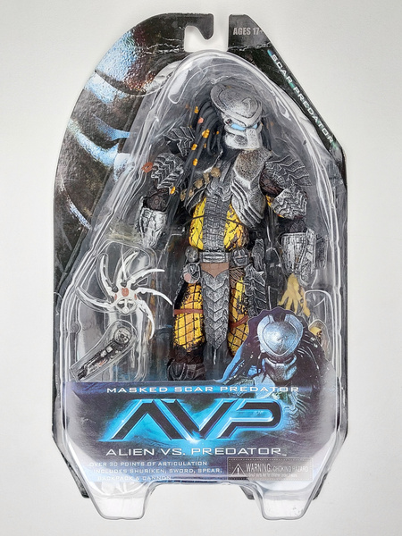 Фигурка Хищник Predator Masked scar Predator NECA - купить с доставкой ...