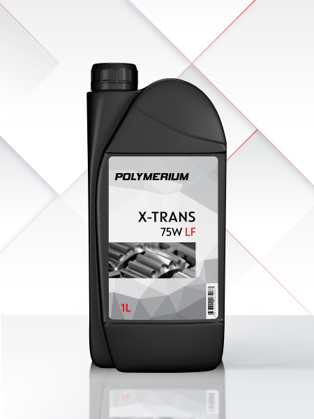 Трансмиссионное масло XTRANS 75W LF POLYMERIUM синтетическое 1 литр ...