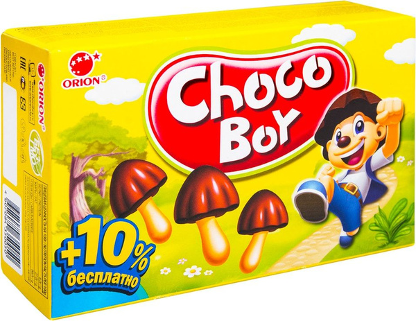 Печенье Choco Boy 100г - купить с доставкой по выгодным ценам в интернет-магазине OZON (1495549788)