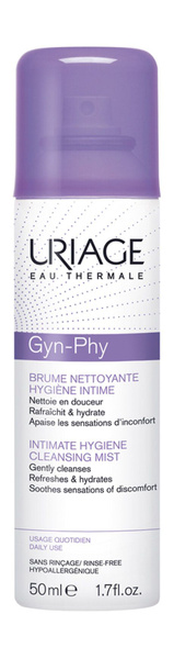 Uriage Очищающая дымка-спрей для интимной гигиены Gyn-Phy Intimate ...