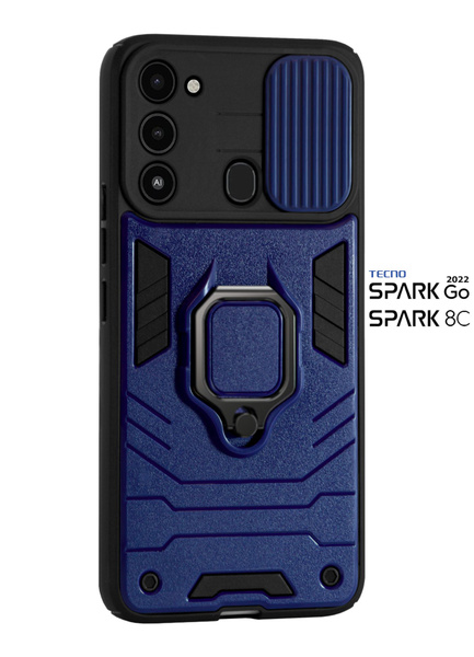 Чехол бронированный для Tecno Spark Go 2022 Spark 8c Техно Спарк Ellagecase