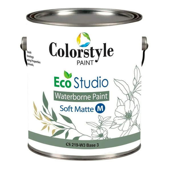 Краска Colorstyle ECO STUDIO ECOLOGICAL WATERBORNE PAINT SOFT MATT ...