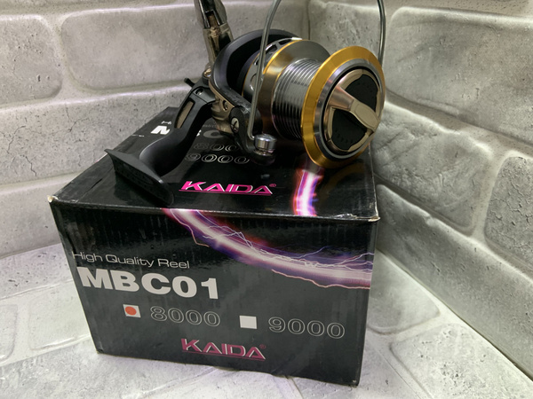 Катушка KAIDA 8000, Безынерционная, 8000, Передний фрикцион купить по низкой цене с доставкой в ...