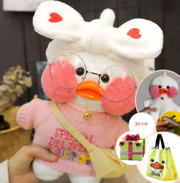 Уточка Лалафанфан Lalafanfan lalafanfan утка Лалафан kidspresent белая ...