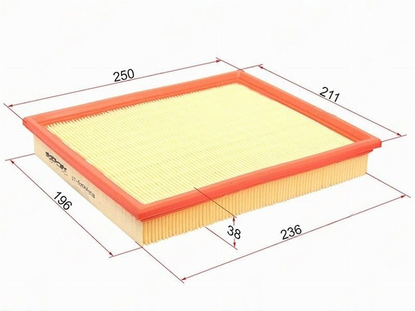 Фильтр воздушный SAT ST-92060868 - купить по выгодным ценам в интернет ...