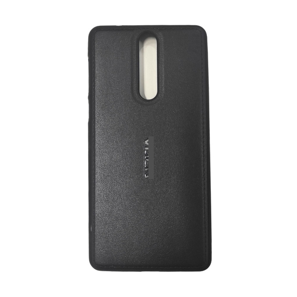 Чехол для Nokia 8/ Нокия 8 экокожа силиконовый (черный) - купить с ...