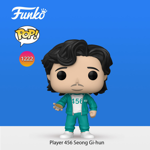 Фигурка Funko POP! TV Squid Game Player 456 Seong Gi-hun/ Фанко ПОП по ...