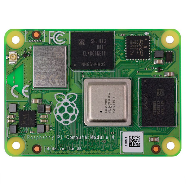 Микрокомпьютер Raspberry Pi Compute Module 4_зеленый - купить по низким ценам в интернет ...