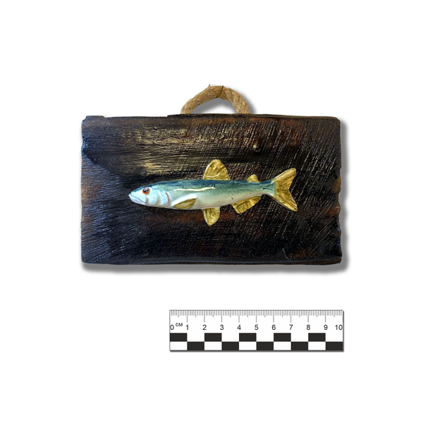 Украшение настенное интерьерное Статуэтка ряпушки керамическая купить по доступным ценам в