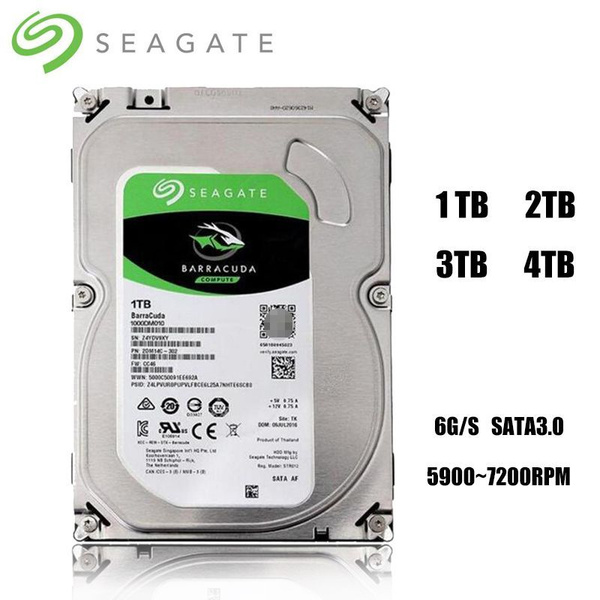2 ТБ Внутренний жесткий диск seagate BarraCuda_SE-BR-2TB (ST1000DM010 ...