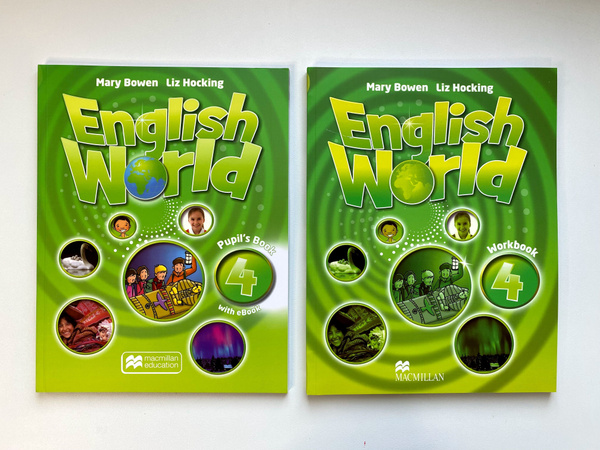 English World 4, Pupil's Book + Workbook + CD ( учебник, раб.тетрадь и ...