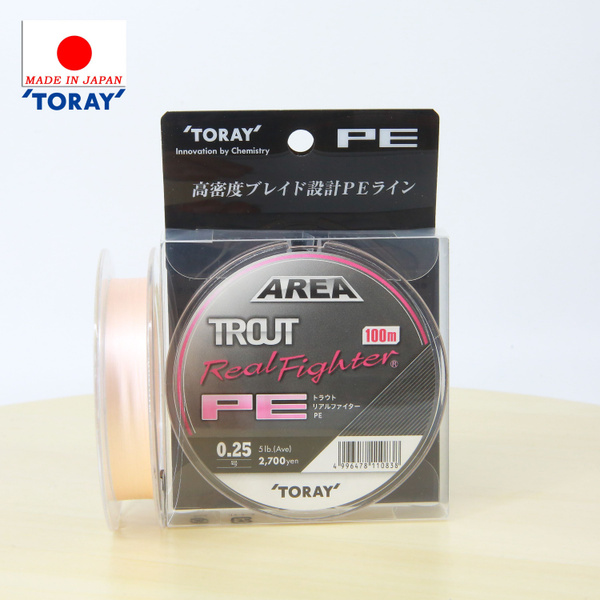 Плетеный шнур для рыбалки TORAY, 100 м купить по выгодной цене в интернет-магазине OZON (1646446501)