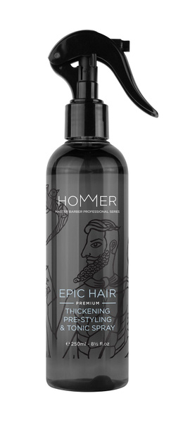 Спрей для подготовки волос к укладке / 250 мл / Hommer Epic Hair ...