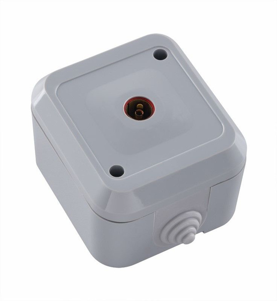 Розетка накладная серая ip44 Makel телевизионная, 18107 - купить по низкой цене в интернет ...