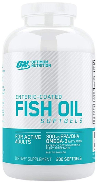 Optimum Nutrition Fish Oil 200 капсул (рыбий жир) - купить с доставкой ...