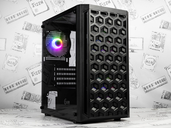 Корпус Powercase Mistral Micro T3B Tempered Glass, Mesh, mATX (CMIMTB ...