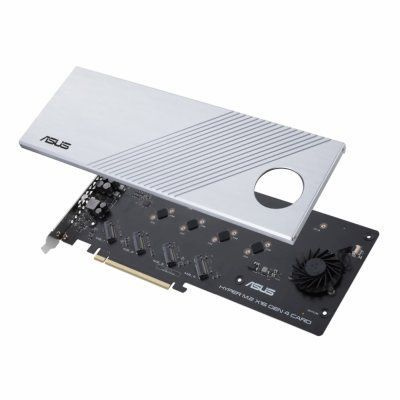 Кабель PCI-E ASUS HYPER M.2 X16 GEN 4 CARD /PCIE 4.0 M.2 X16, ADD ON ...