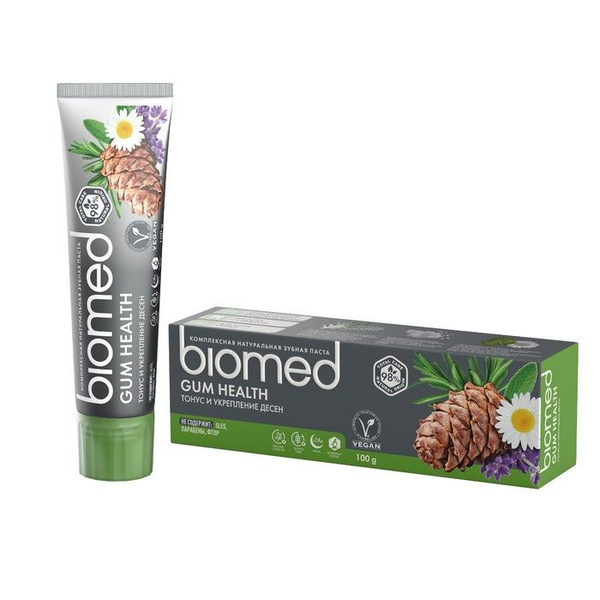 Зубная паста Biomed Gum Health, 100 г - купить с доставкой по выгодным ...