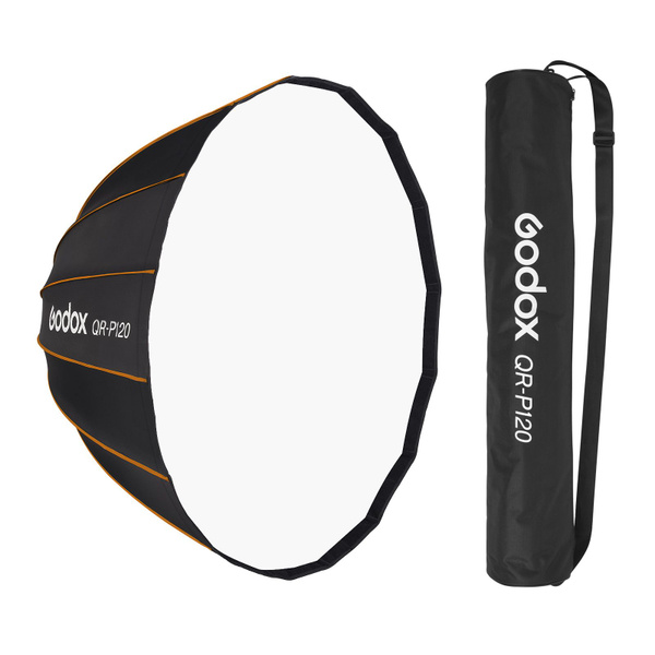 Характеристики Godox Professional Parabolic Softbox 120 см диффузор ...