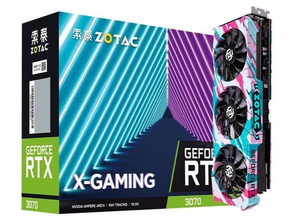 Видеокарта ZOTAC GeForce RTX 3070, 8 ГБ GDDR6 - купить по низким ценам ...