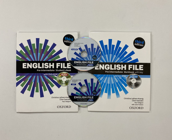 English File Pre-intermediate 3rd edition, Student's book, Workbook ...