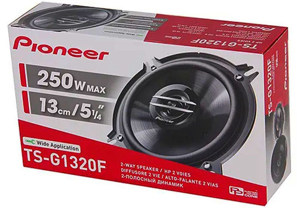 Колонки автомобильные PIONEER TS-G1320F - купить по выгодной цене в ...