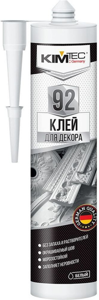 Монтажный клей KIM TEC 92 панели молдинги плитка бежевый 280 мл купить на OZON по низкой цене ...