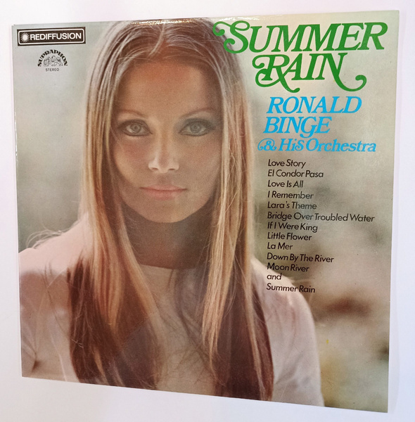 Винтажная виниловая пластинка LP Ronald Binge and His Orchestra Summer ...
